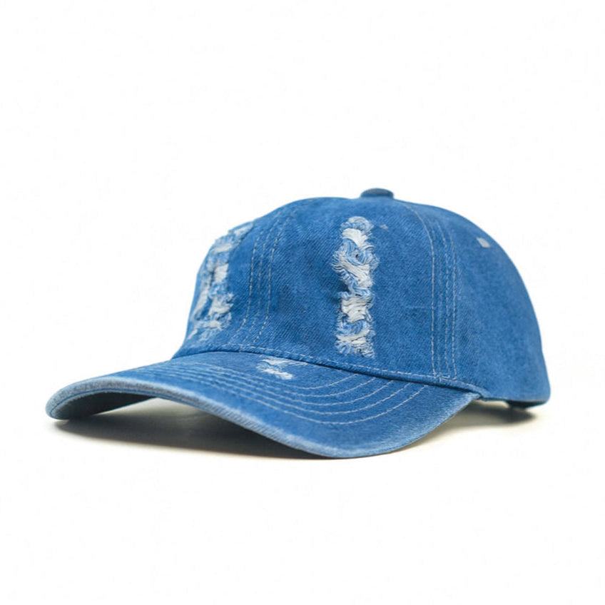 Light Blue Jeans Cap - Stylish & Comfortable | No Cap