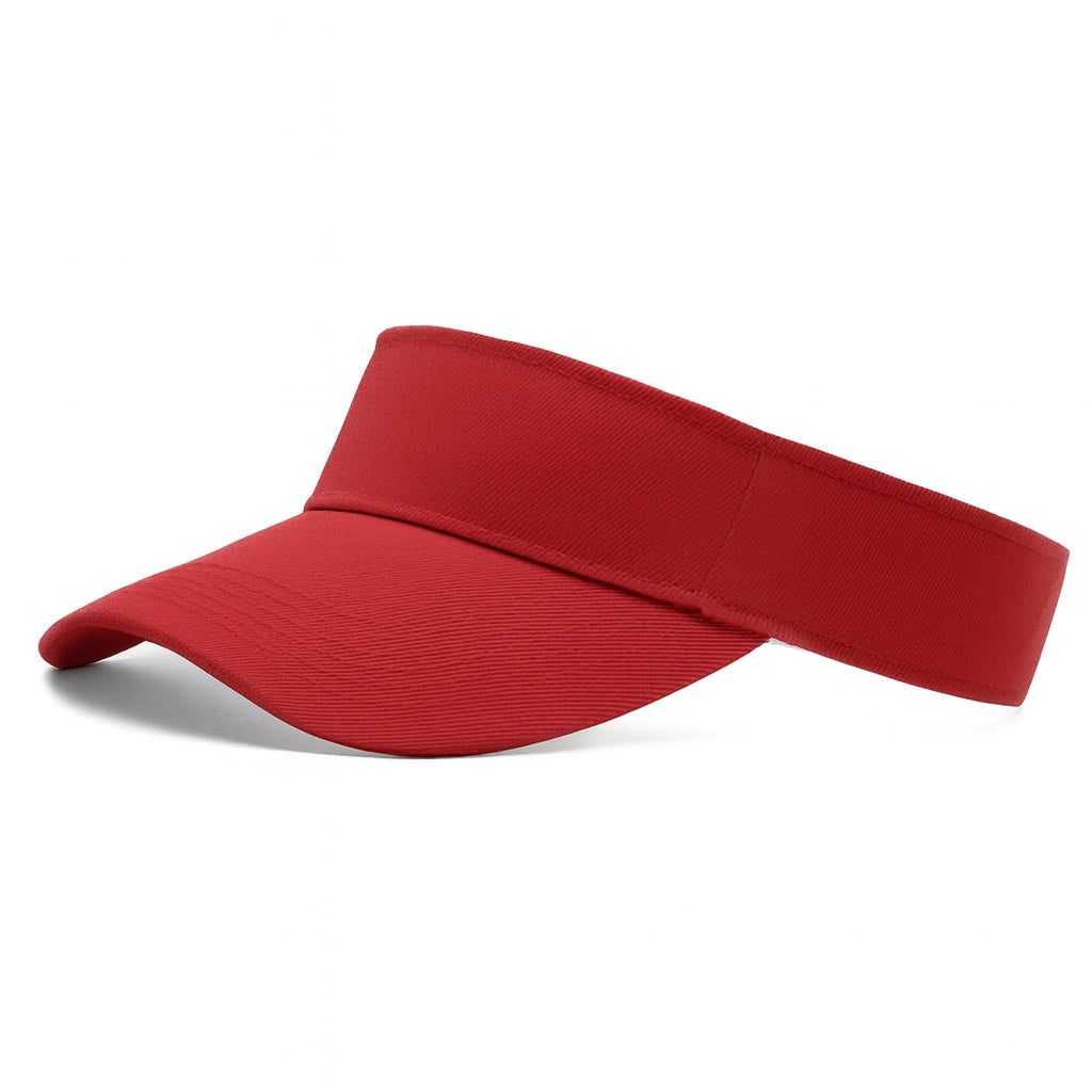 White Visor Cap - Premium Quality – No Cap